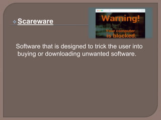Types of malware | PPTX