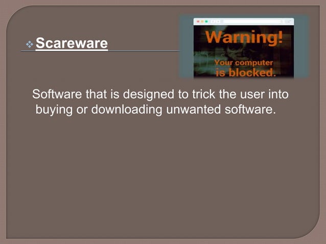 Types of malware | PPTX