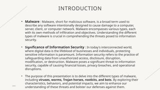 Types of Malwares, Information security. | PPT
