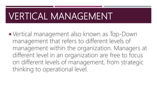 Types of Managers | PPTX