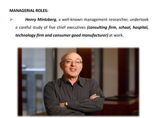 Types of managers, mangerial roles and skills 18 19 | PDF