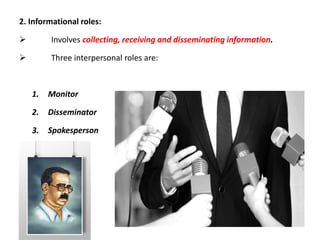 Types of managers, mangerial roles and skills 18 19 | PDF