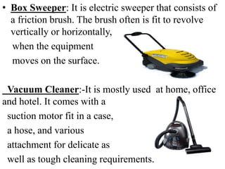 Types of manual and mechanical equipment used in | PPTX