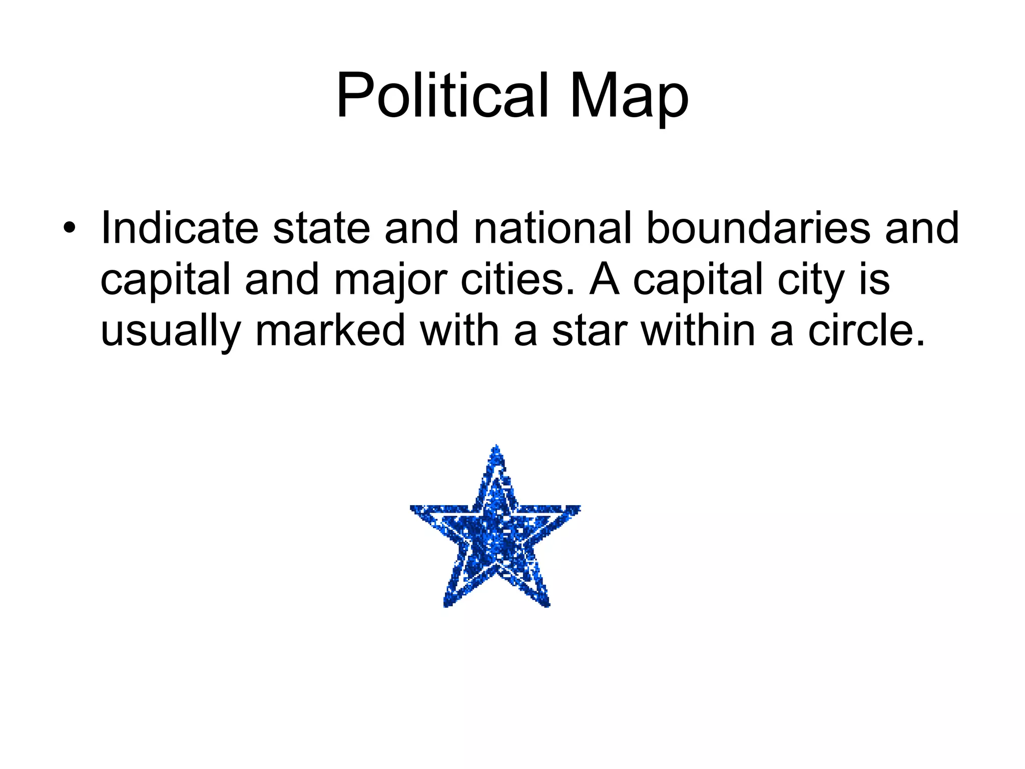 Types of maps | PPT | Geography | Science