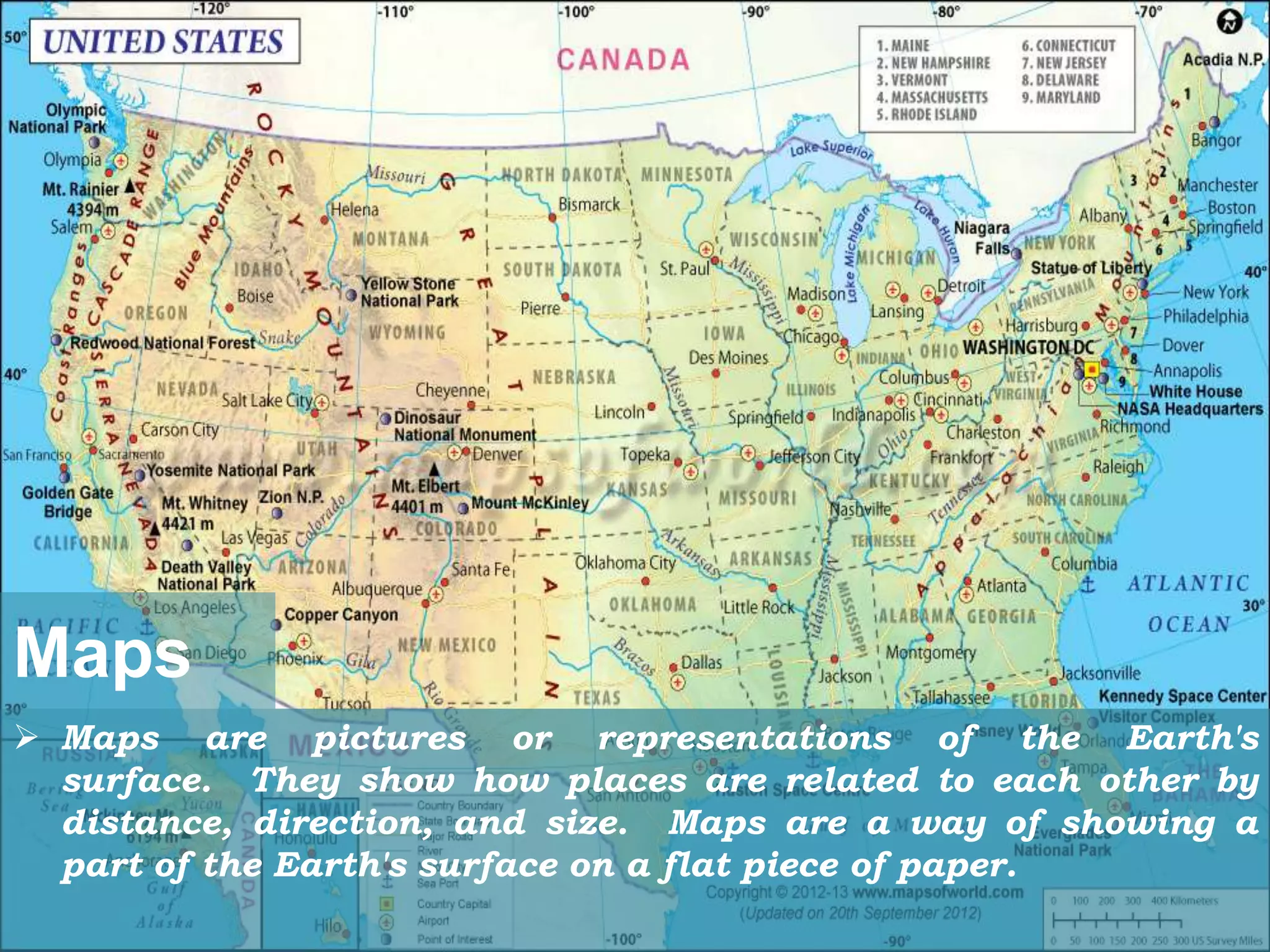Types of Maps | PPTX