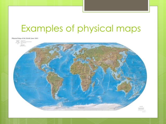 Types of maps | PPTX