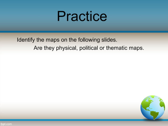 Types of maps | PPT | 3-D Graphics | Computer Software and Applications