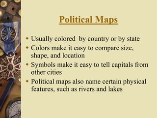 Types of Global Maps and geostrategic.ppt | Geography | Science