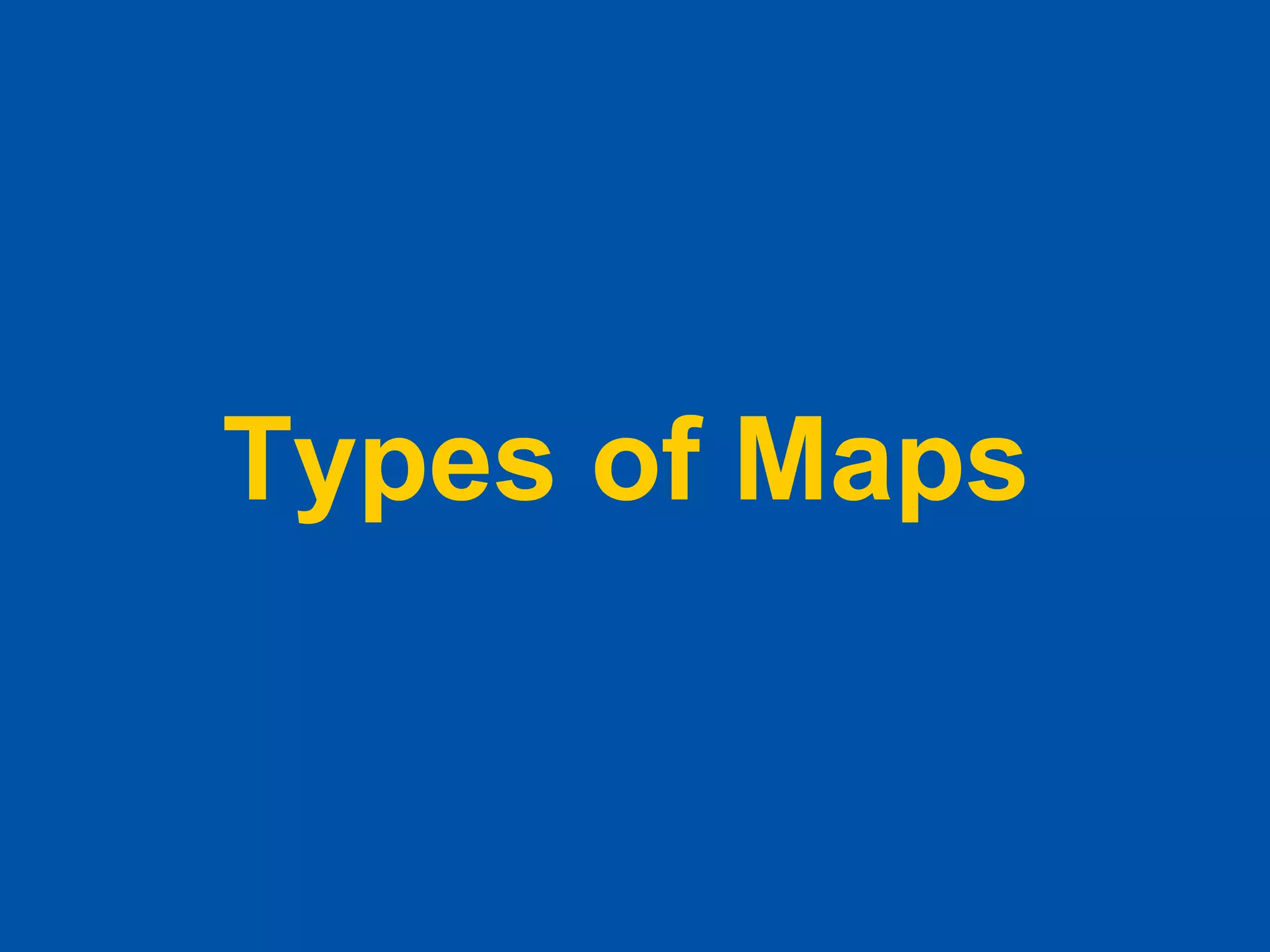 Types of maps, long, lat, satellites, time zones | PPT