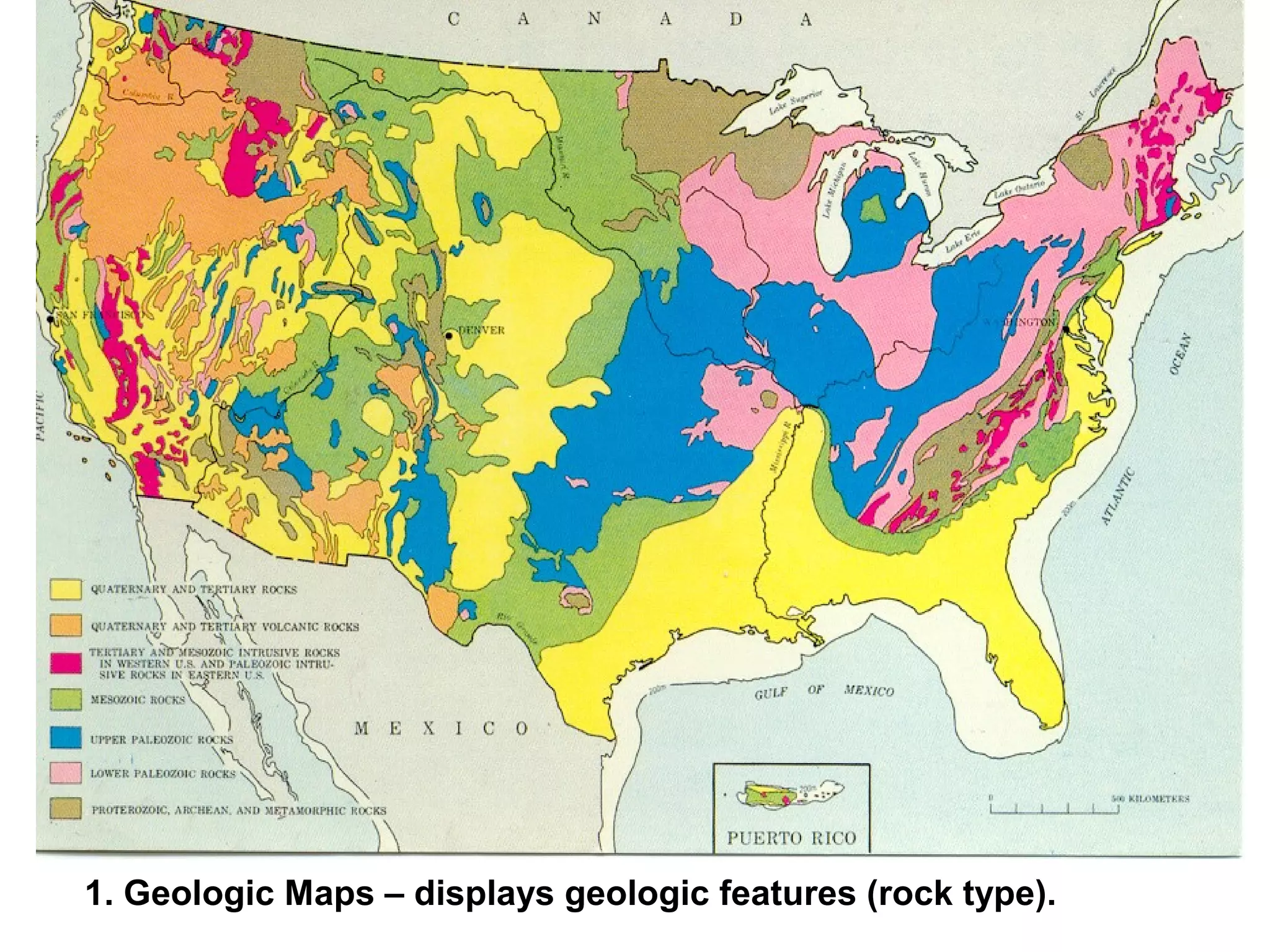 Types of maps, long, lat, satellites, time zones | PPT