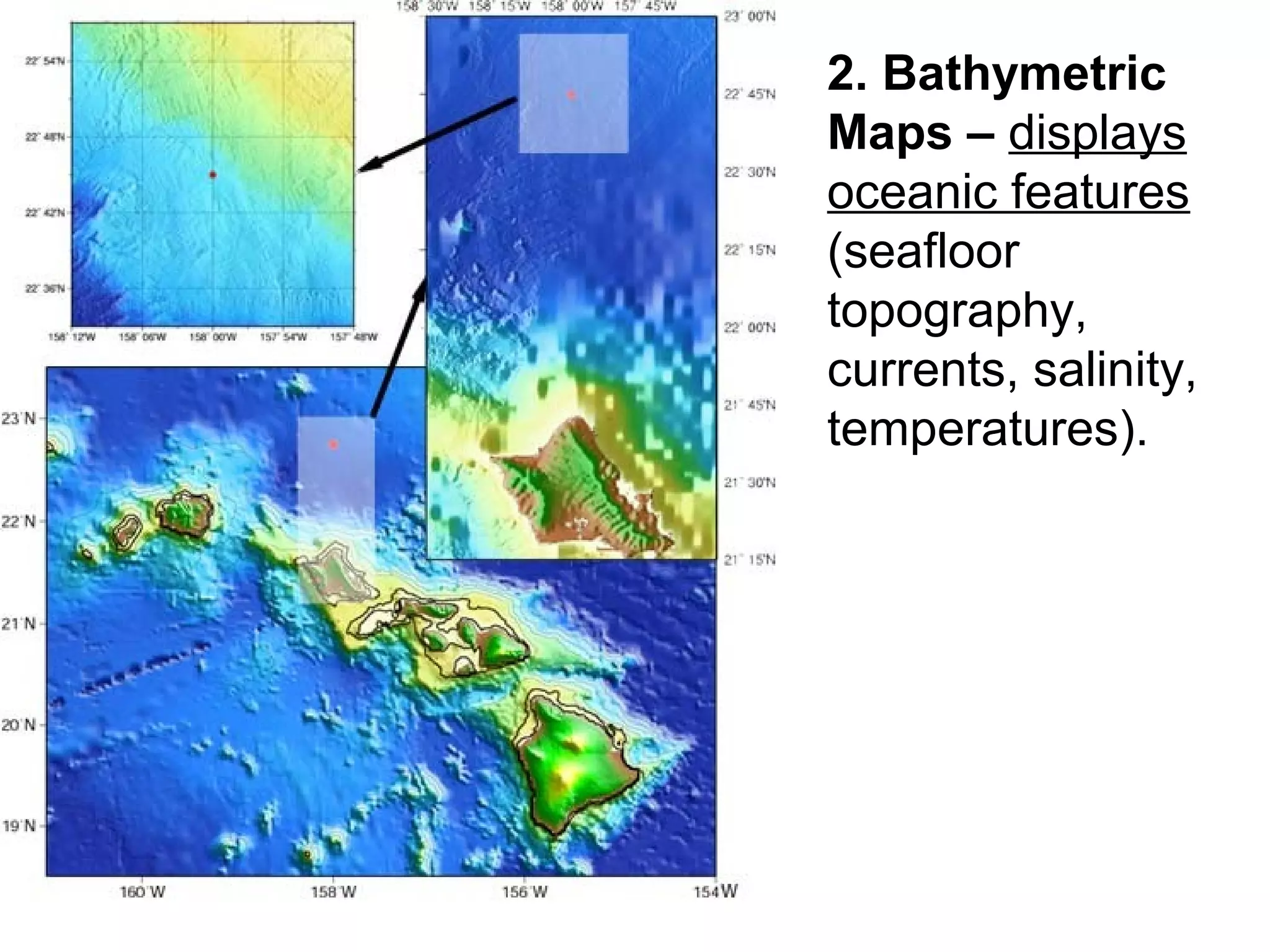 Types of maps, long, lat, satellites, time zones | PPT