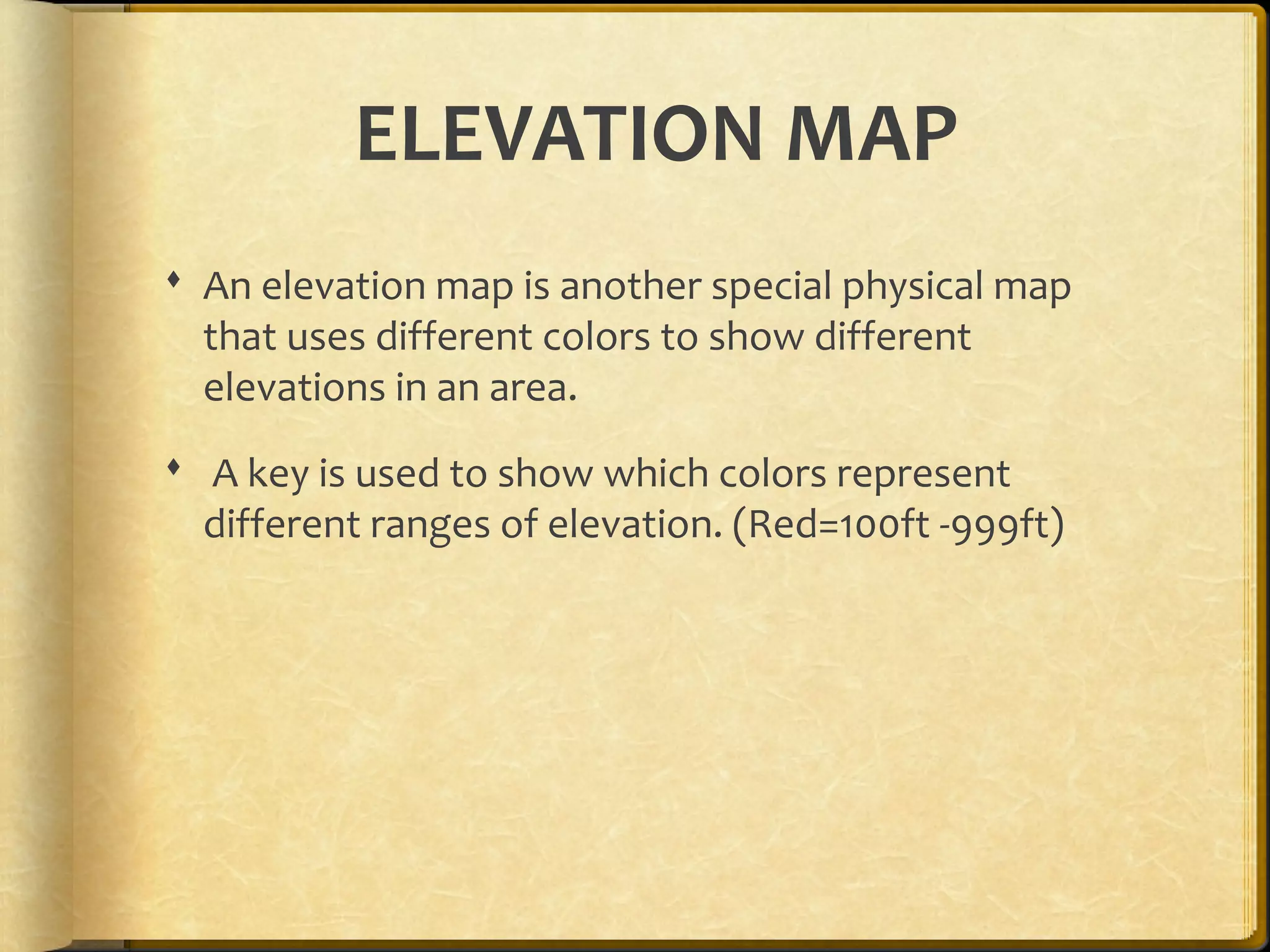 Different Types of Maps | PPT