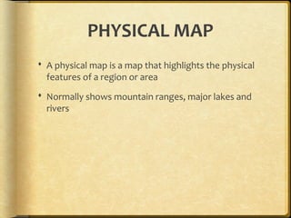 Different Types of Maps | PPT