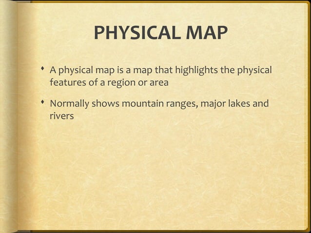 Different Types of Maps | PPT