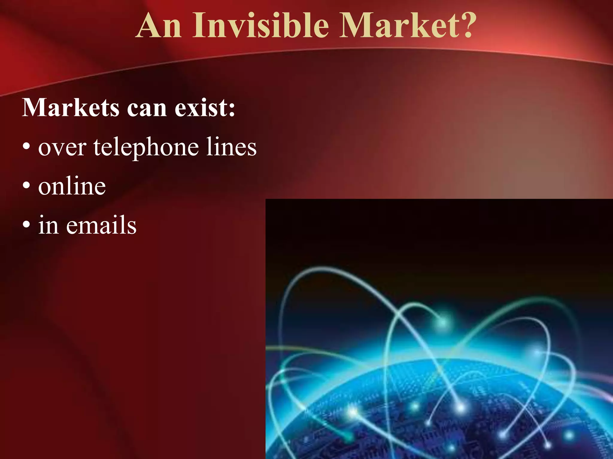 Types of markets | PPTX