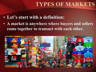 Types of markets | PPTX
