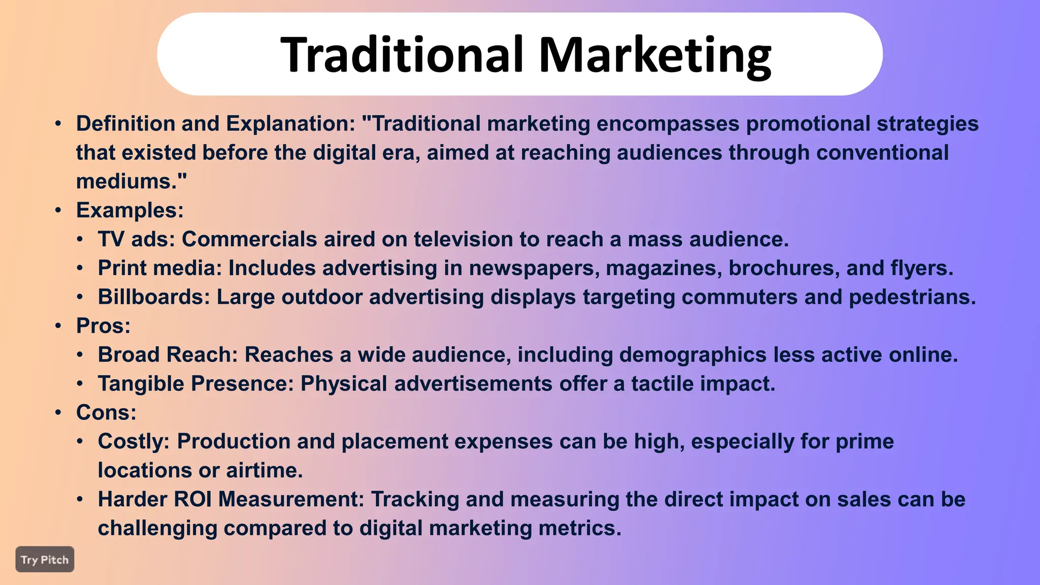 Types of Marketting - Introduction, Overview | PPTX