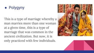 Types of marriages | PPT