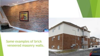 Types of masonry walls | PPTX