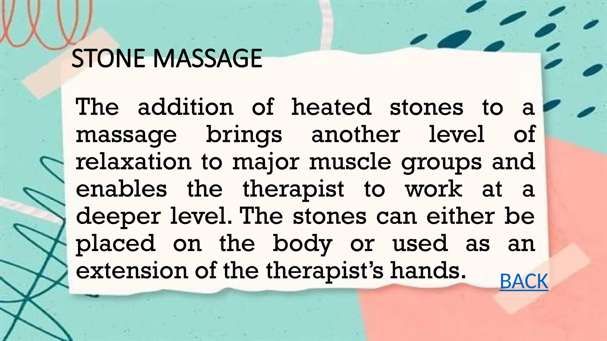 Different types of body massage and different kinds of massage | PPTX