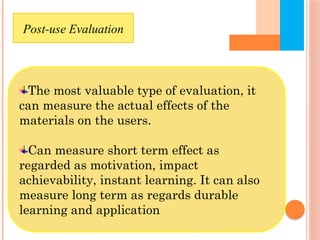 Types of evaluation in English college ........... | PPTX
