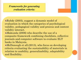 Types of evaluation in English college ........... | PPTX