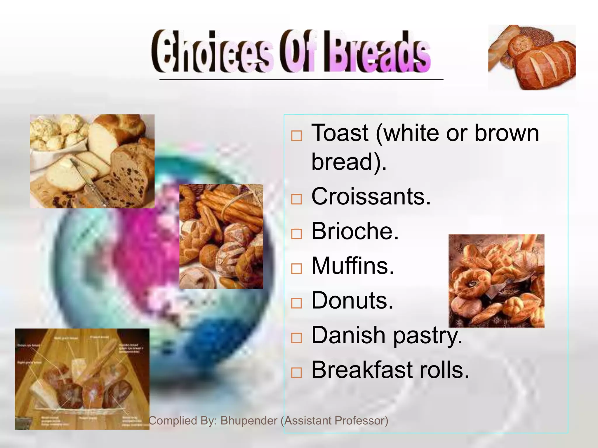 Types of meals | PPTX