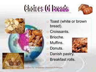 Types of meals | PPTX
