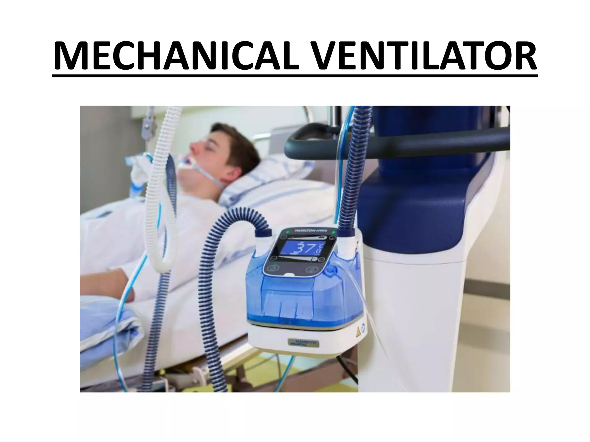 TYPES OF MECHANICAL VENTILATORS | PPTX