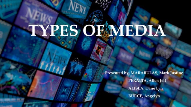Types of media | PPTX