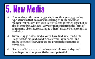 MEDIA TYPES | PDF