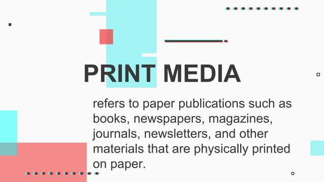 Types of media | PPTX | Internet for Beginners | Internet