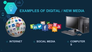 Types of Media | PPTX | Technology & Computing