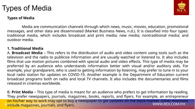 Media information Literacy Types+of+Media.pptx | Free Download