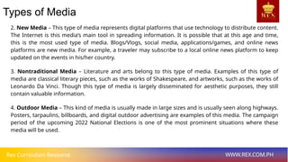 Media information Literacy Types+of+Media.pptx