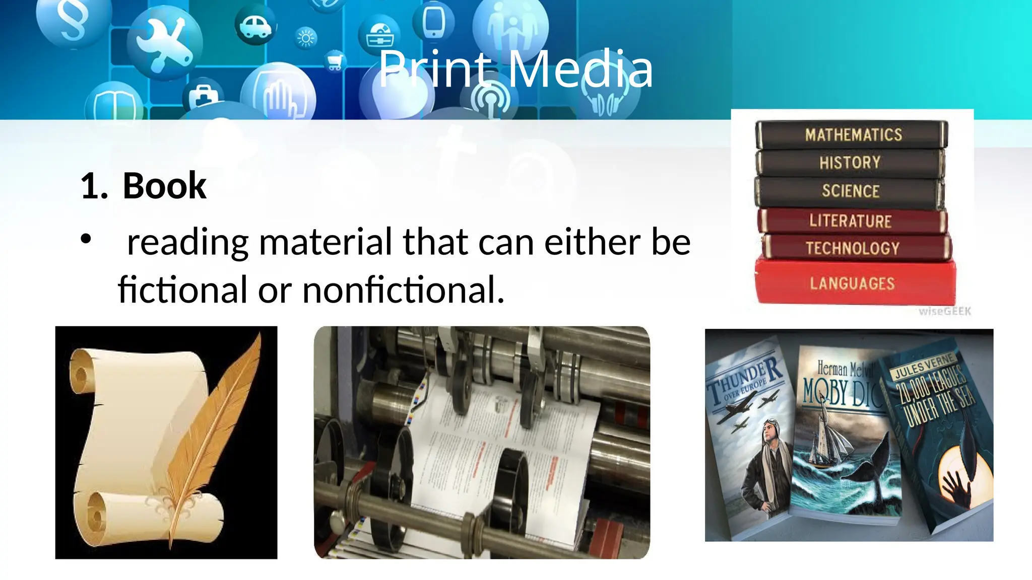 Media and Information Literacy - types of media | PPT