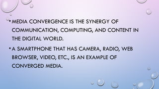 Types of media (Print, Broadcast, New Media) | PPTX