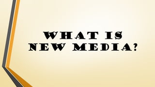 TYPES OF MEDIA (Part 2).pptx(media and information literacy) | PPTX