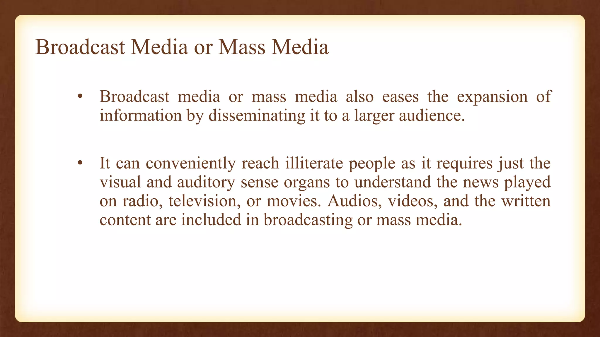 Types of media ppt week 2.pptx