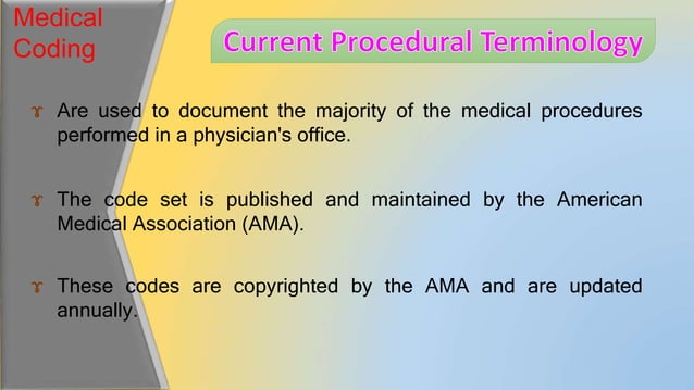 Types of medical coding | PPT