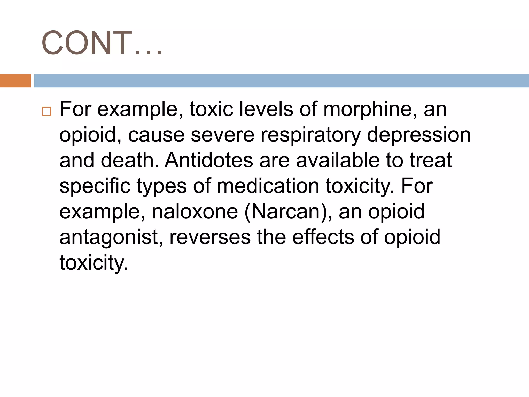 Types of medication action | PPTX