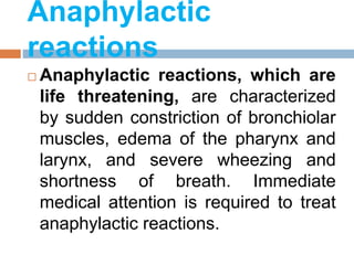 Types of medication action | PPTX