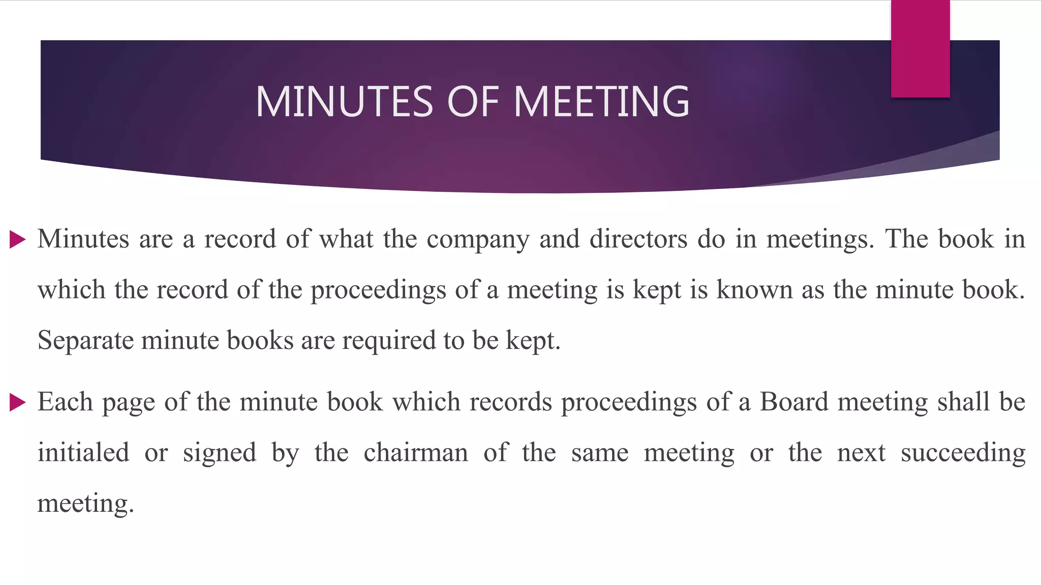 Types of meetings in companies | PPTX