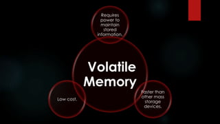 Types of Memories | PPTX