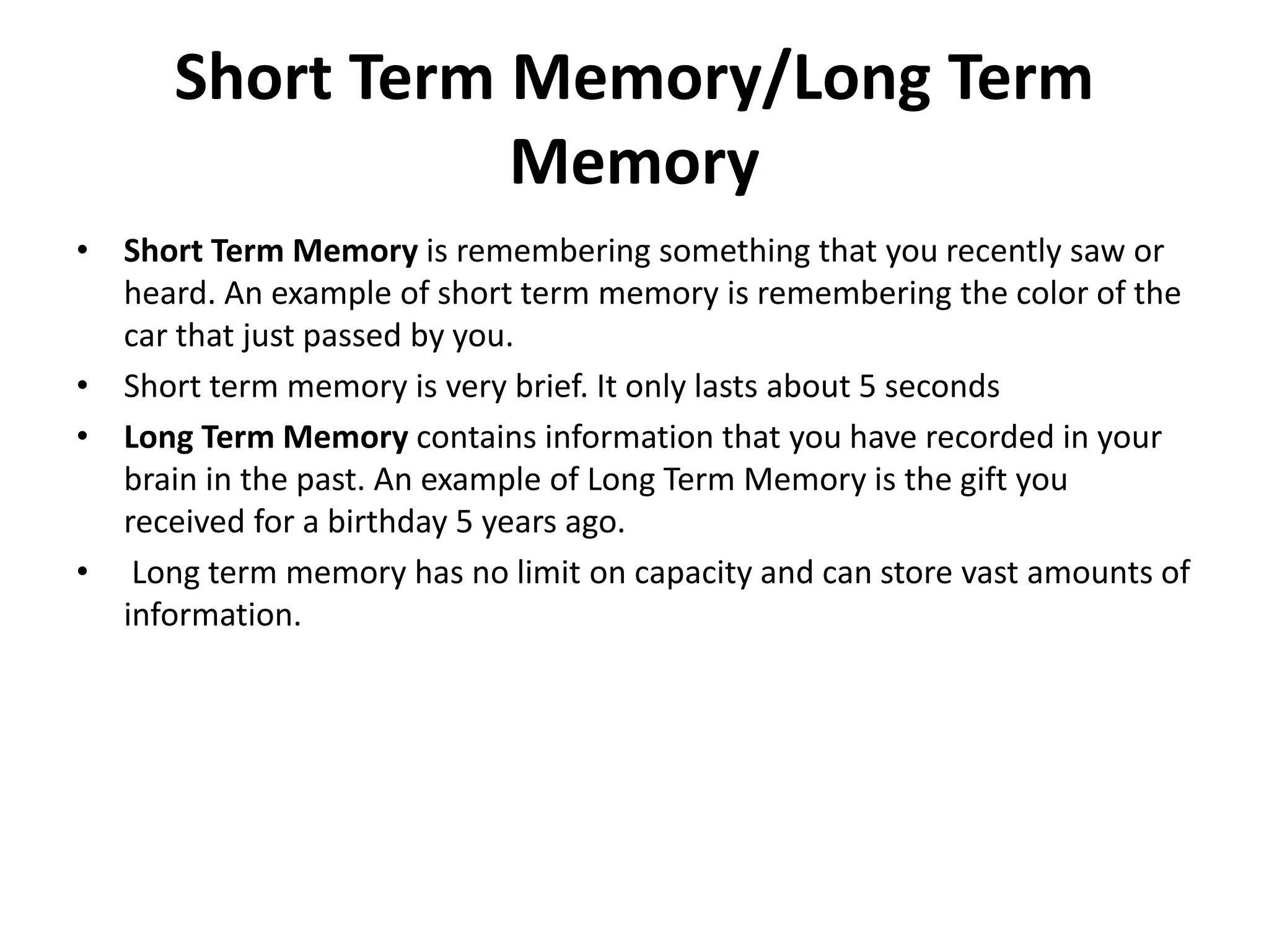 Types of memory | PPTX