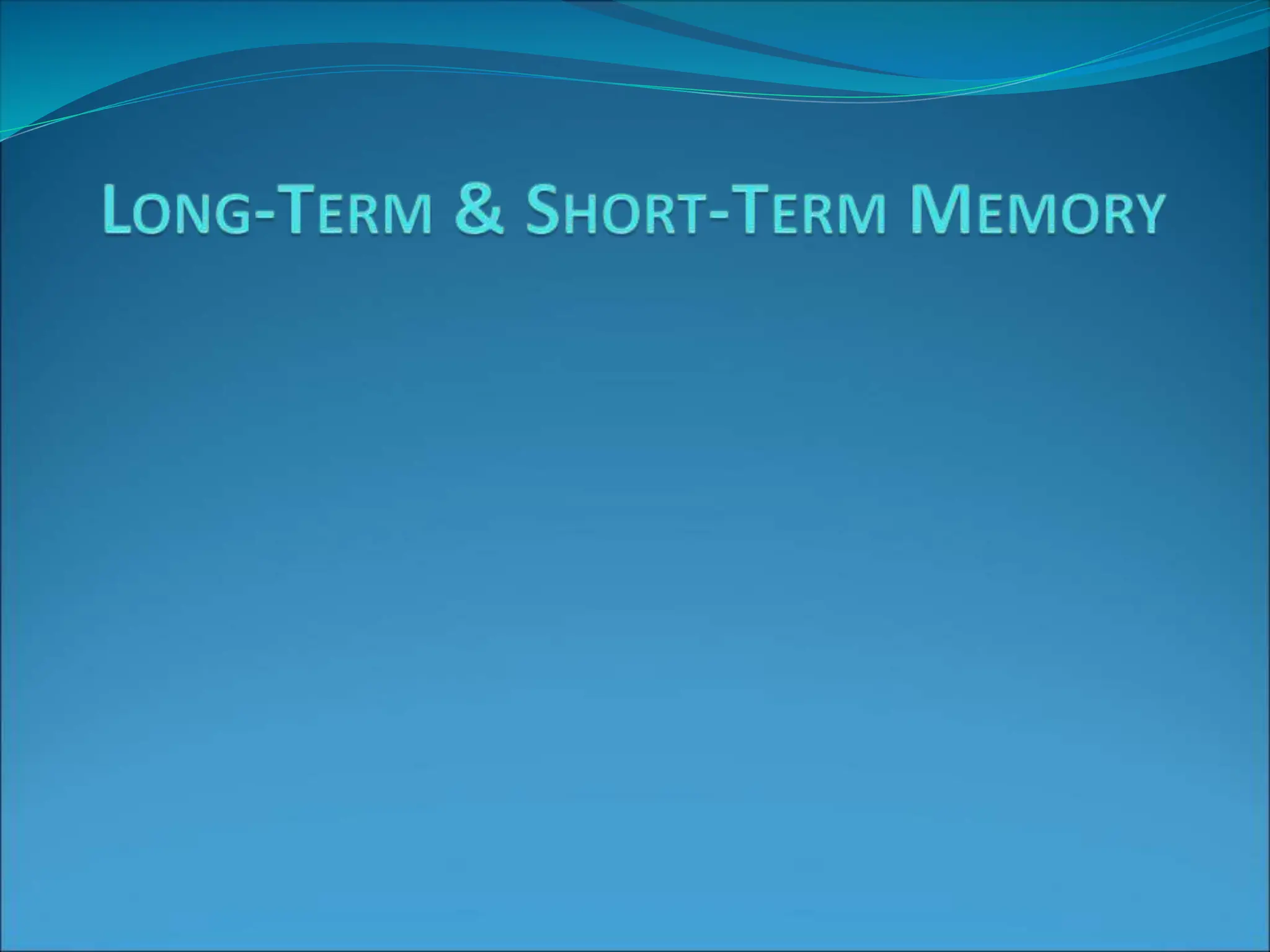 Types of Memory.ppt | Science