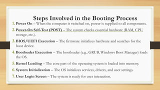 types of memory and booting process.pptx