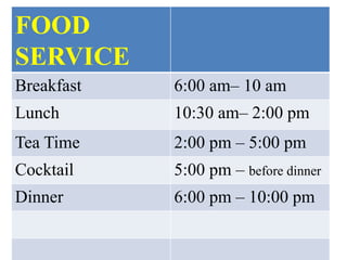Types of menu | PPTX