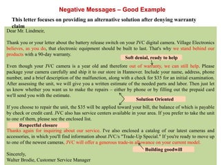 Types of Negative Persuassive Messages | PPT