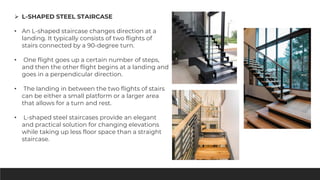 types of metal staircase.pdf details on metal staircase | PDF